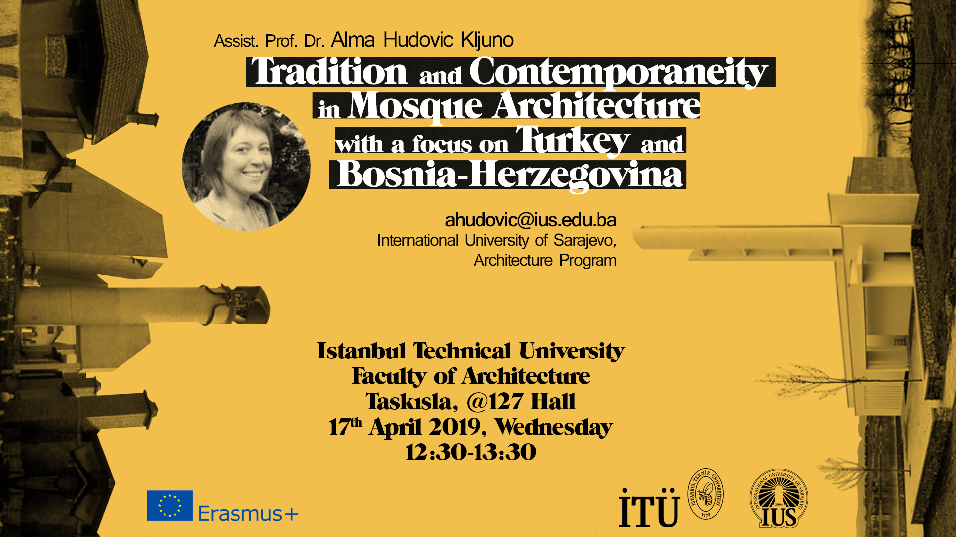 Seminer: Alma Hudovic Kljuno - 17 Nisan 12.30 -@127 - İTÜ Mimarlık ...