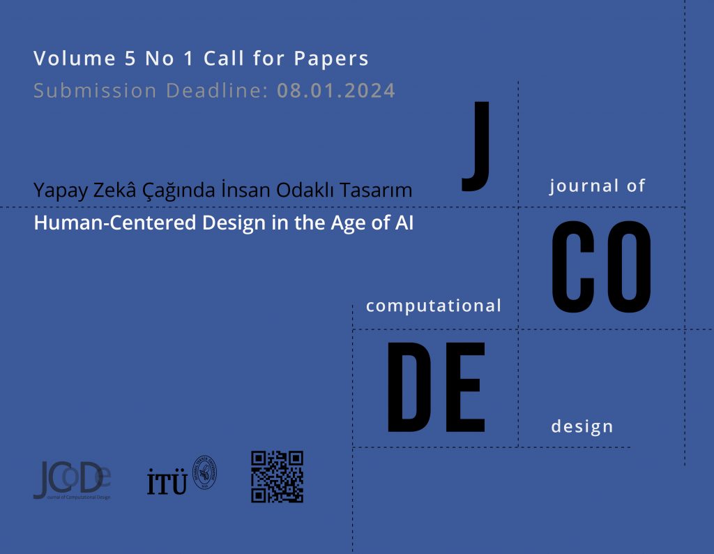 JCoDe Yeni Sayı Çağrısı / Call for New Issue - İTÜ Mimarlık Fakültesi